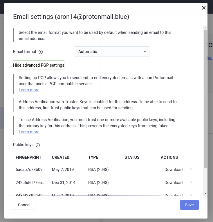 WKD · Issue #134 · ProtonMail/proton-contacts · GitHub