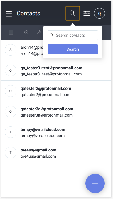 Counter-intuitive clear search on responsive view · Issue #275 · ProtonMail/proton-contacts · GitHub