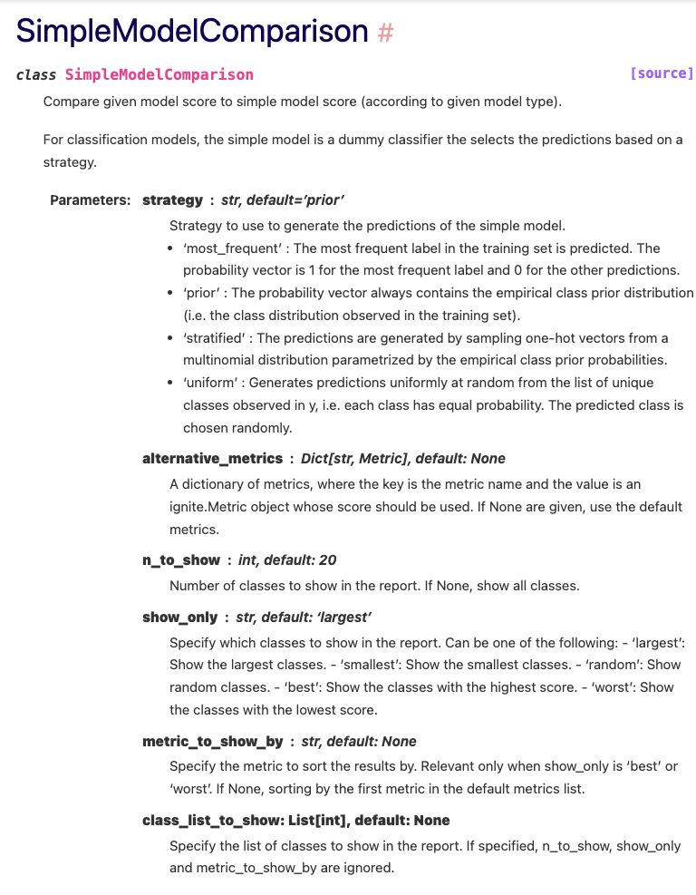 [BUG] SingleModelComparison - align and improve API between tabular and computer vision ...