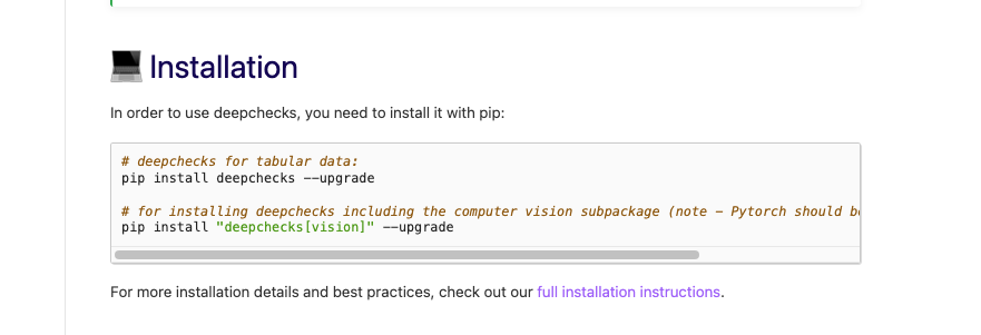 [BUG] Docs - version number and copy button · Issue #2304 · deepchecks/deepchecks · GitHub