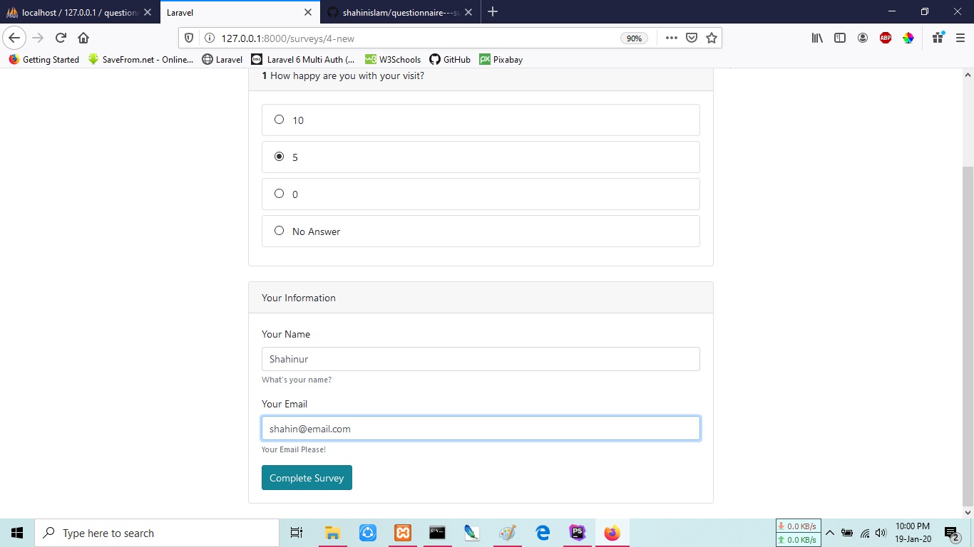 GitHub - shahinislam/questionnaire---survey-app: Laravel Relationship