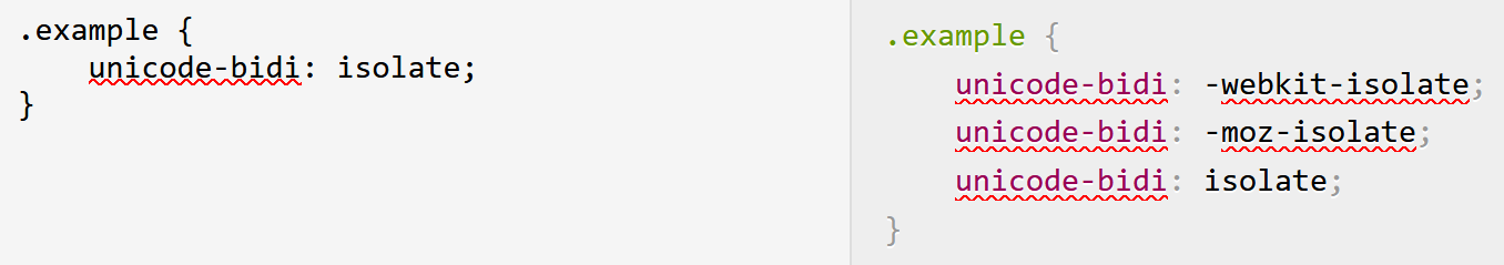 ☂️ CSS Prefix: Missing Properties · Issue #1423 · rome/tools · GitHub