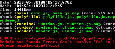 Getting error when my application got upgraded to angular version 6.0.3 and angular-cli to 6.0.7 ...