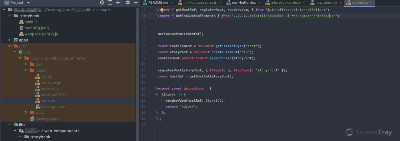 Stencil Storybook: No render the component · Issue #594 · nxext/nx-extensions · GitHub