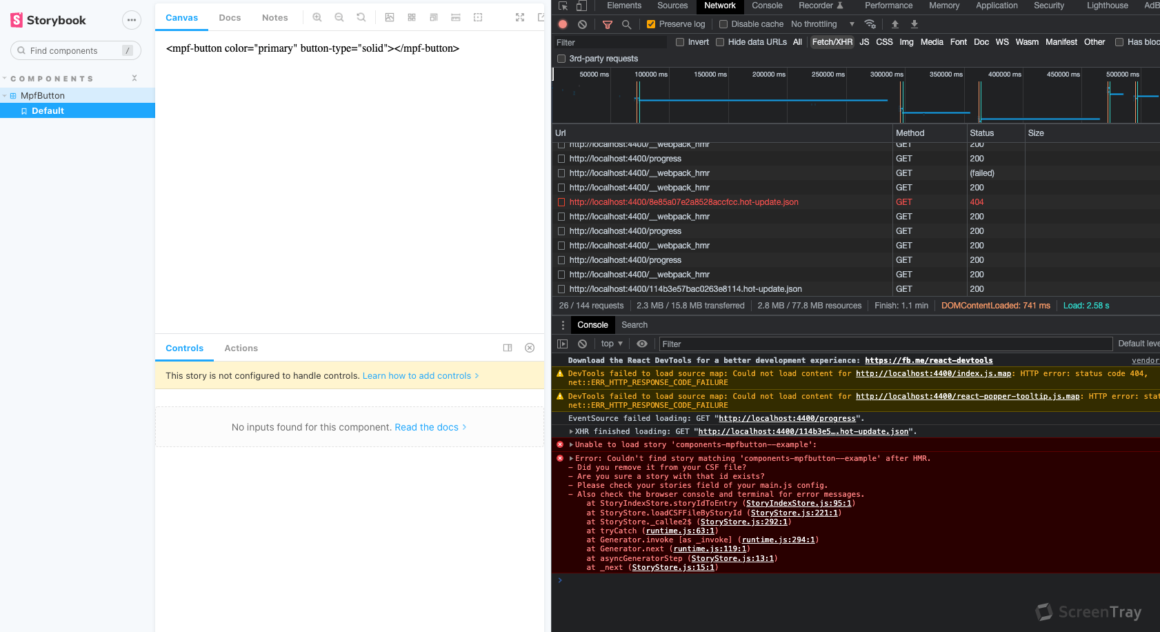 Stencil Storybook: No render the component · Issue #594 · nxext/nx-extensions · GitHub