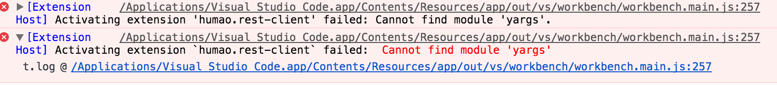 WARN: command 'rest-client.request' not found · Issue #168 · Huachao ...