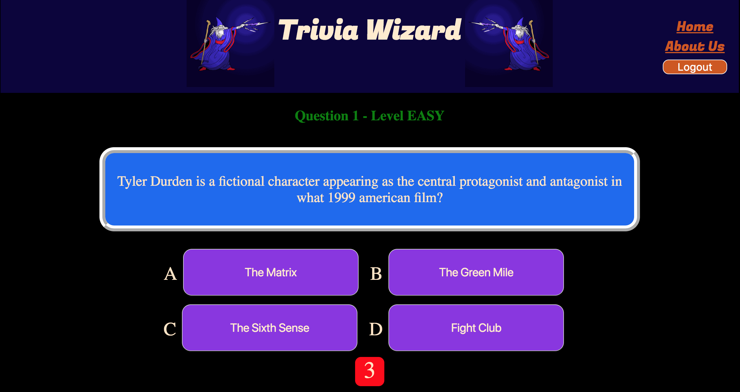 GitHub - trivia-game/trivia-wizard: 201 final project