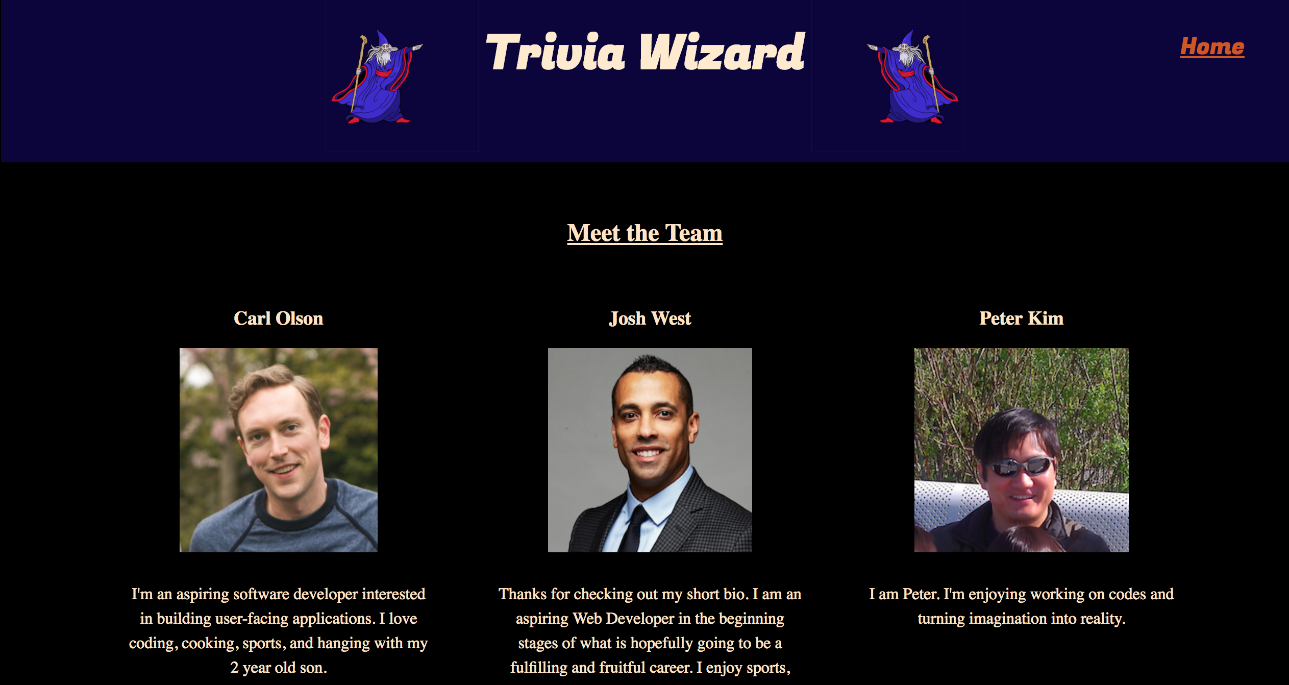 GitHub - trivia-game/trivia-wizard: 201 final project