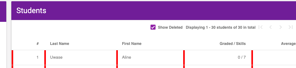 Add color indicators for grading status in lesson view · Issue #728 ...