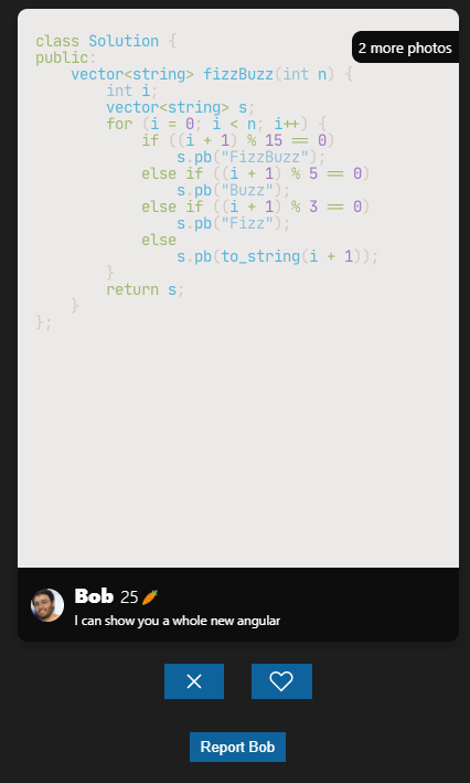 Show how many more photos there are by RazerMoon · Pull Request #113 · benawad/vsinder · GitHub