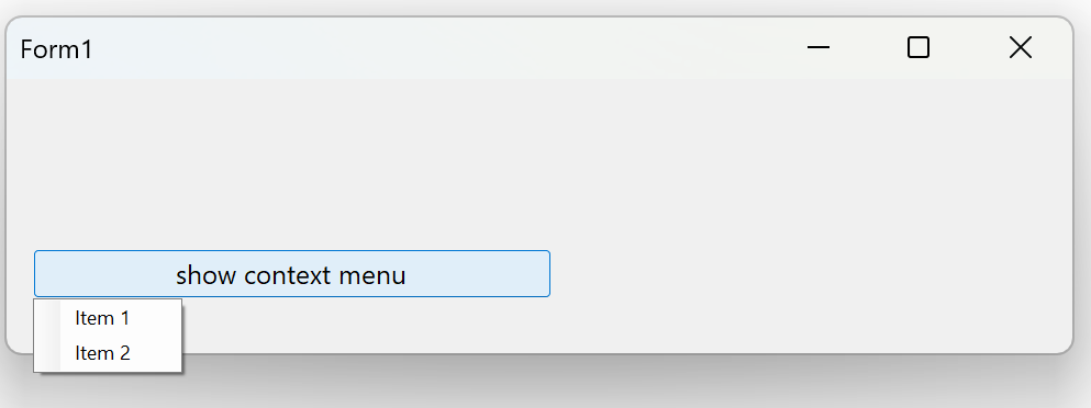 Font size of context menu items does not update when screen dpi changes ...