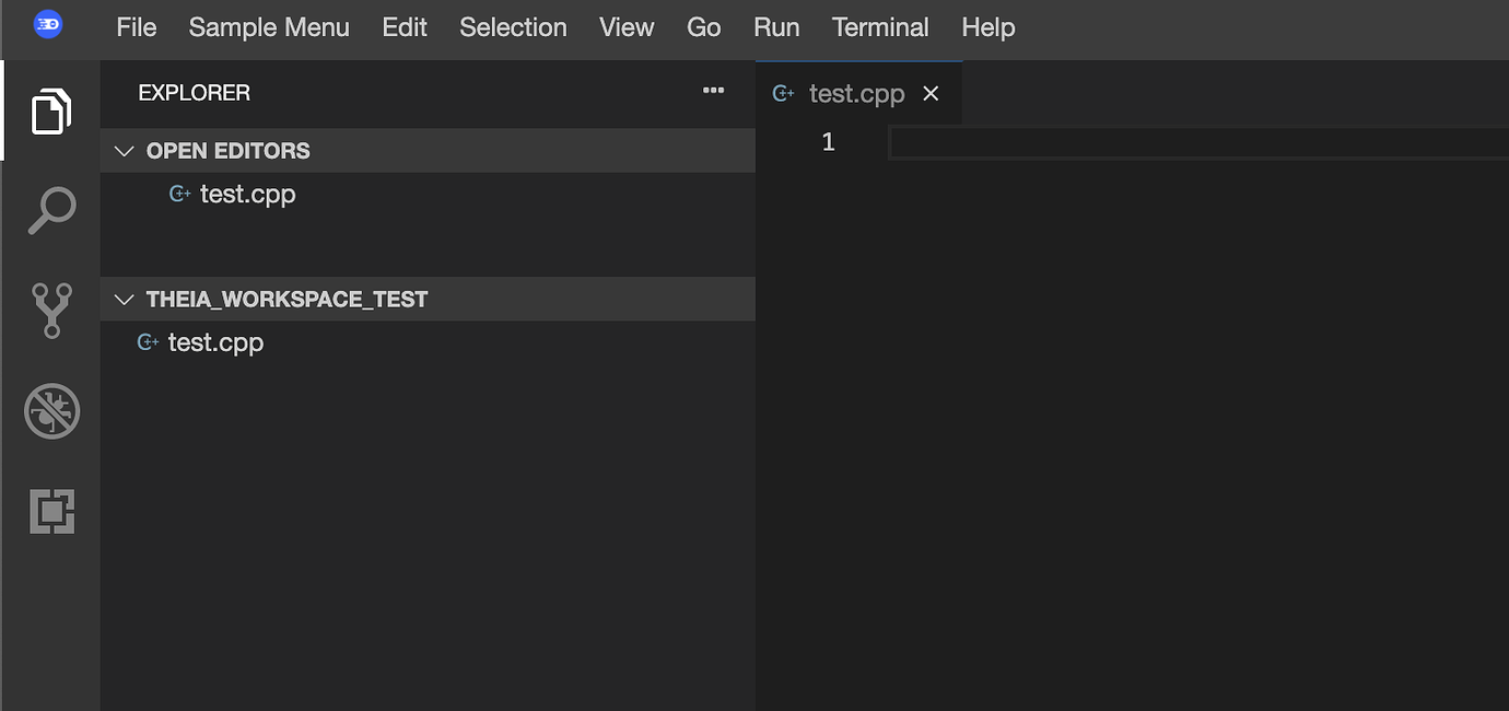 Can not re-create the `.theia/launch.json` a second time when the file is manually deleted ...