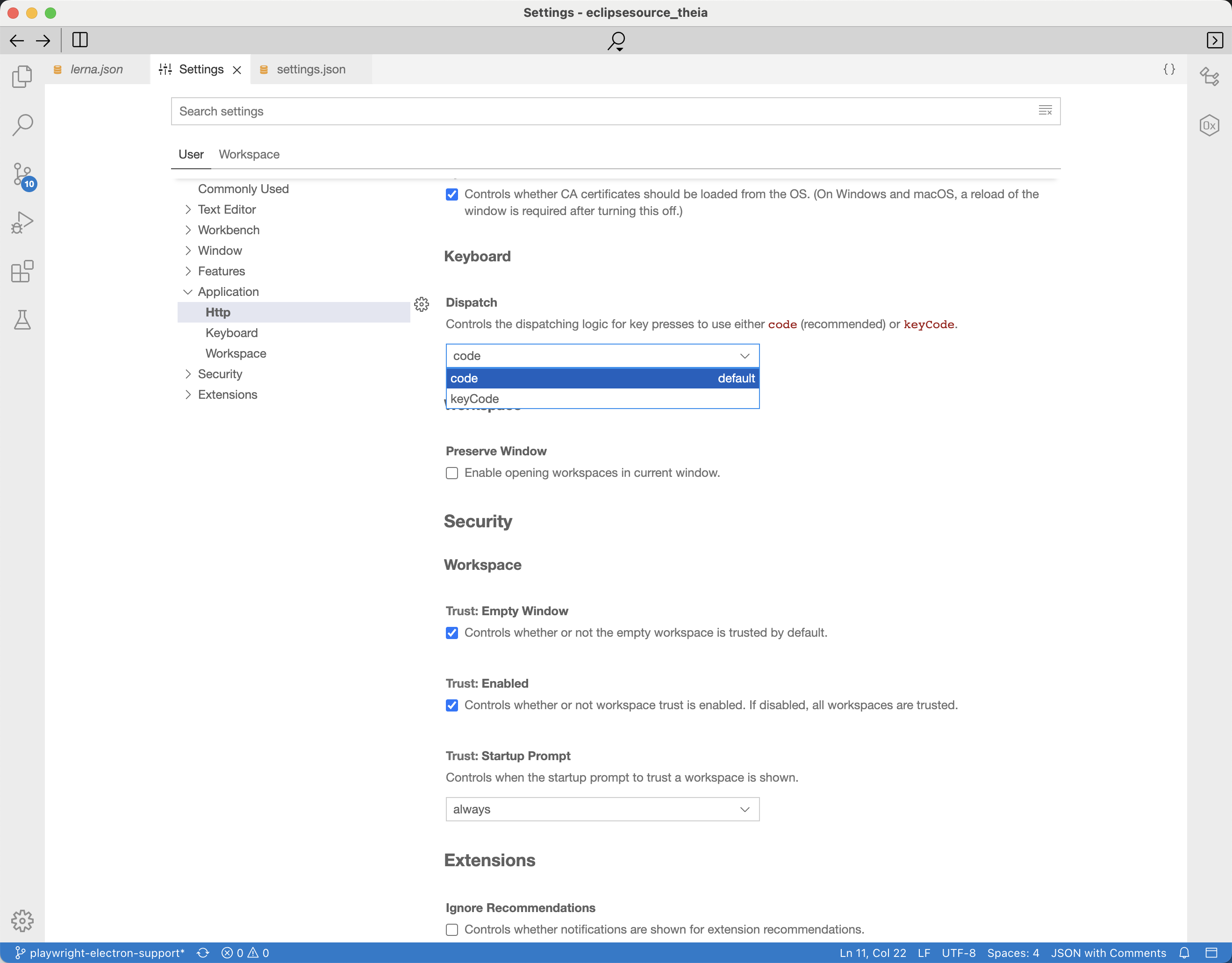 [style] Selection box style error · Issue #12619 · eclipse-theia/theia · GitHub