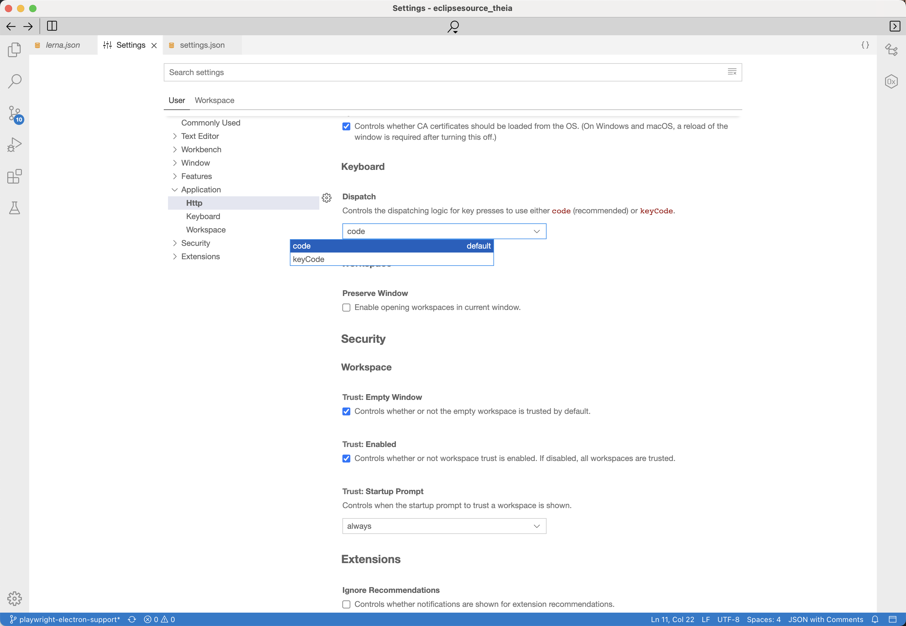 [style] Selection box style error · Issue #12619 · eclipse-theia/theia ...