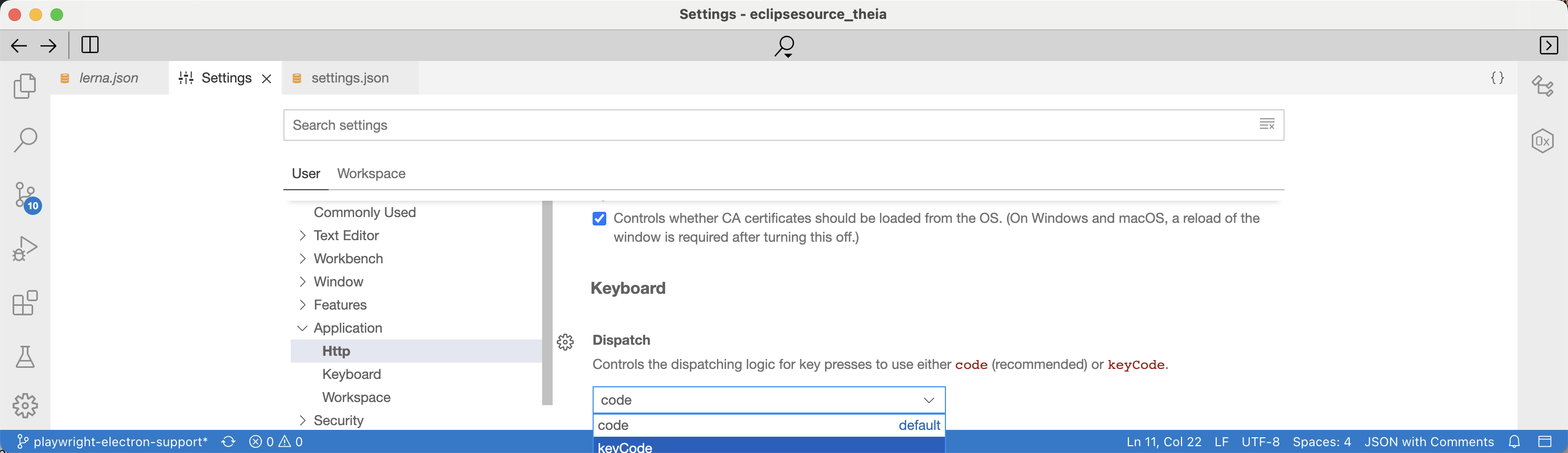 [style] Selection box style error · Issue #12619 · eclipse-theia/theia · GitHub