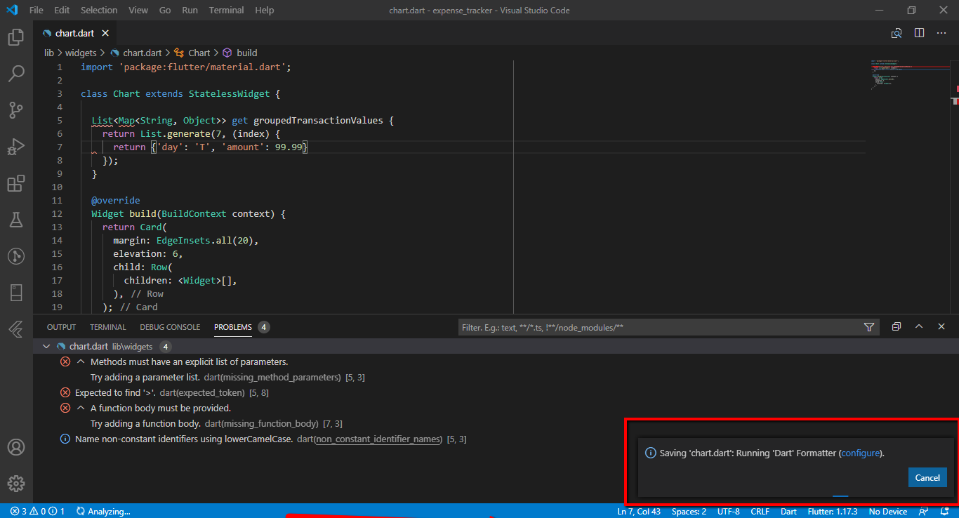 Analysis server gets stuck in a loop when typing `List ` · Issue #2557 · Dart-Code/Dart-Code ...