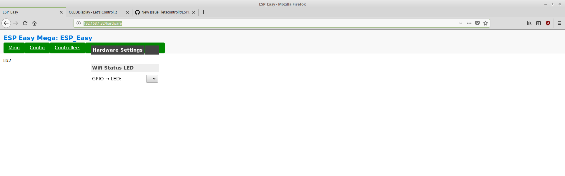 hardware menu broken · Issue #705 · letscontrolit/ESPEasy · GitHub