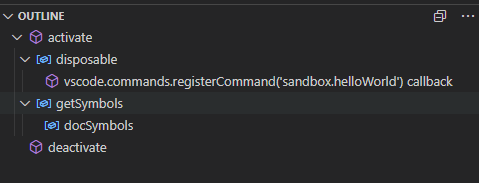 vscode.executeDocumentSymbolProvider missing children. Returns ...