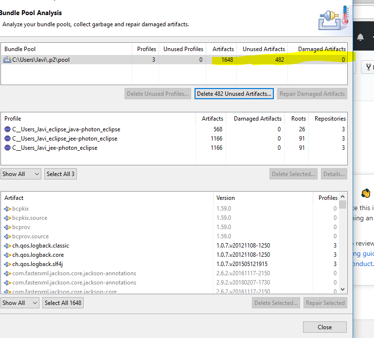 An error occurred during the org.eclipse.equinox.internal.p2.engine ...