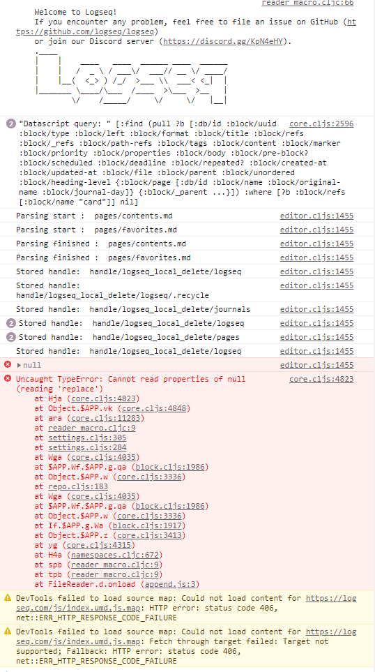 Importing Roam Json file is never finished · Issue #3064 · logseq/logseq · GitHub
