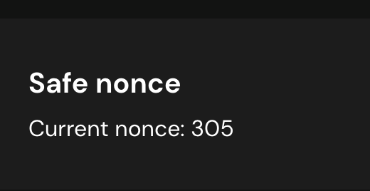 [Settings] Tooltip with nonce info is missed near safe nonce · Issue #736 · safe-global/safe ...