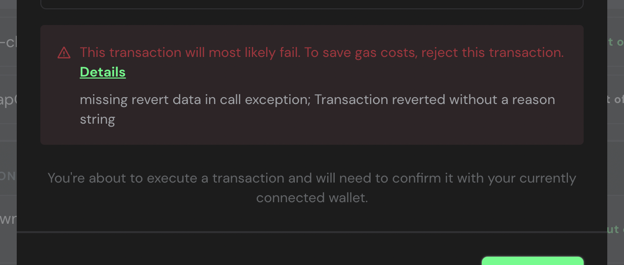 [iOS] Cannot execute transactions in Optimism · Issue #141 · 5afe/safe-support · GitHub