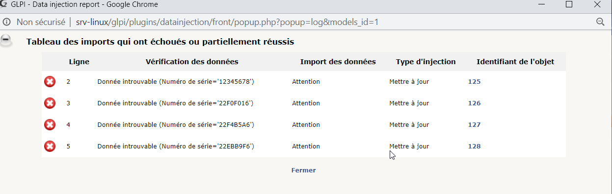 Bug avec Numéro de série des badges / Lieu des badges / Sous-Entités · Issue #194 · pluginsGLPI ...