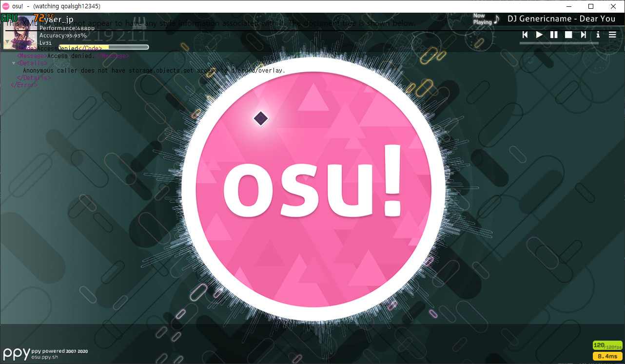 Osu Discord overlay Access Denied · Issue #379 · ppy/osu-stable-issues ...
