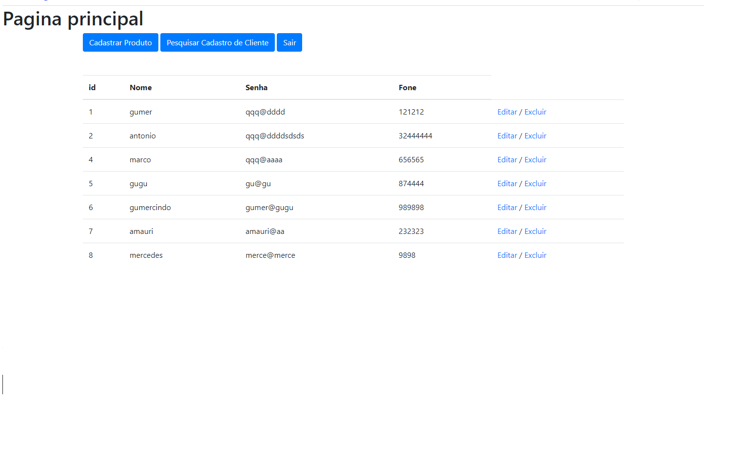 GitHub - guerinocava/Crud_Cadastro_Php: Sistema CRUD completo, em PHP , Cadastro, exclusão ...