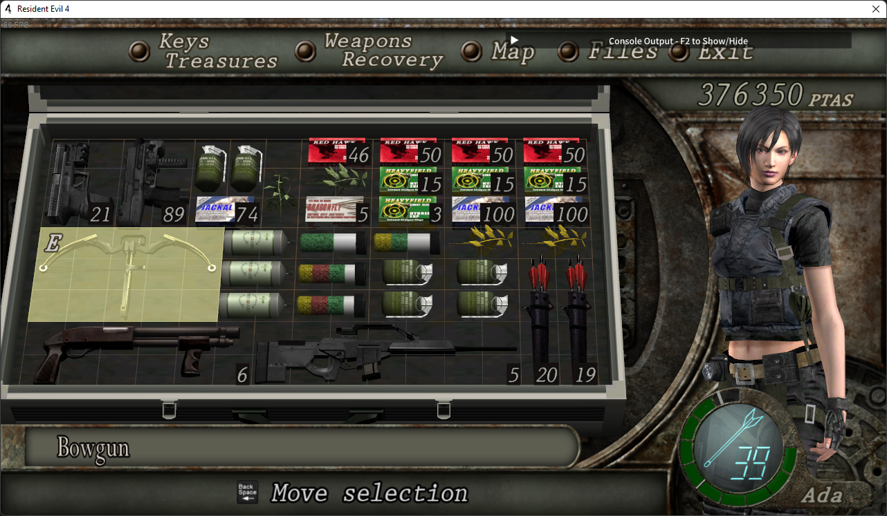 Game crash when select Bowgun · Issue #309 · nipkownix/re4_tweaks · GitHub
