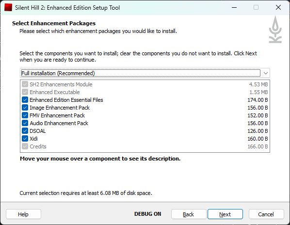 Future Setup Tool Adjustments · Issue #17 · nipkownix/SH2EE-web ...