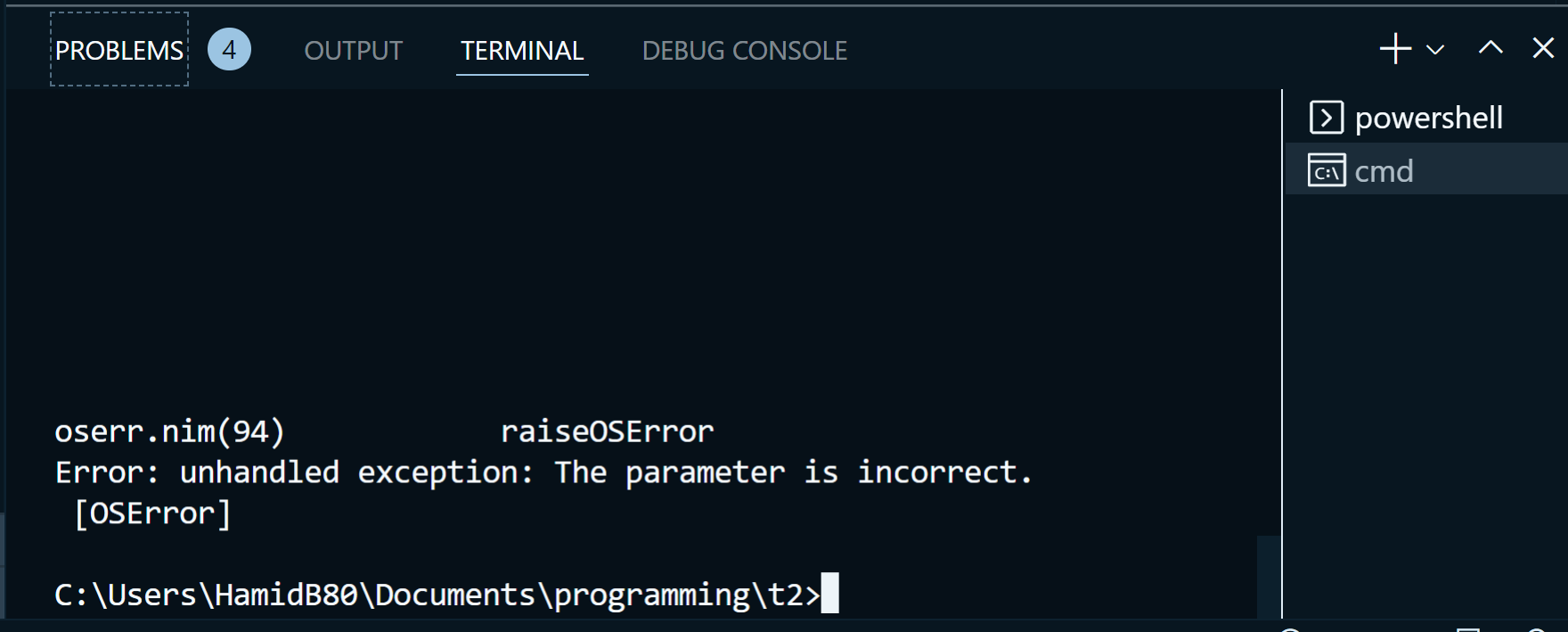 Nimble Init Is Causing Error · Issue 999 · Nim Langnimble · Github