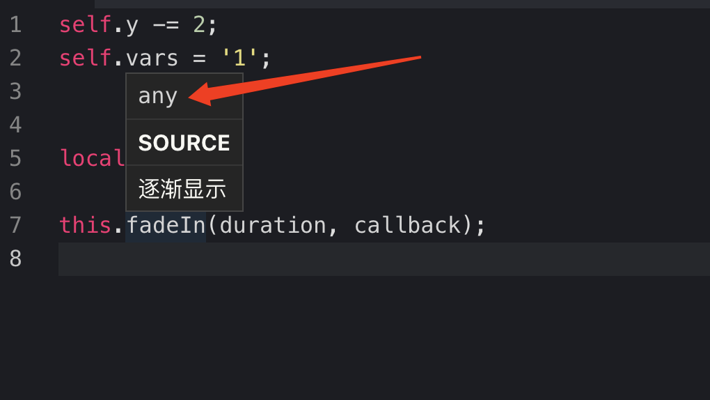 How can I hide the "any" tag? · Issue #1584 · microsoft/monaco-editor · GitHub