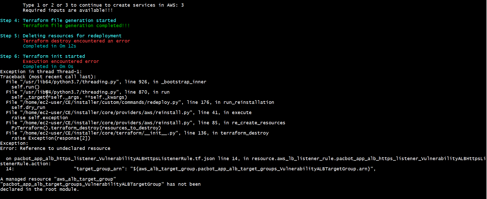 Issues while redeploying · Issue #491 · PaladinCloud/CE · GitHub