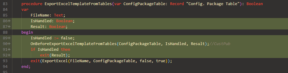 [Event Request] codeunit 8618 "Config. Excel Exchange" - ExportExcelTemplateFromTables · Issue ...