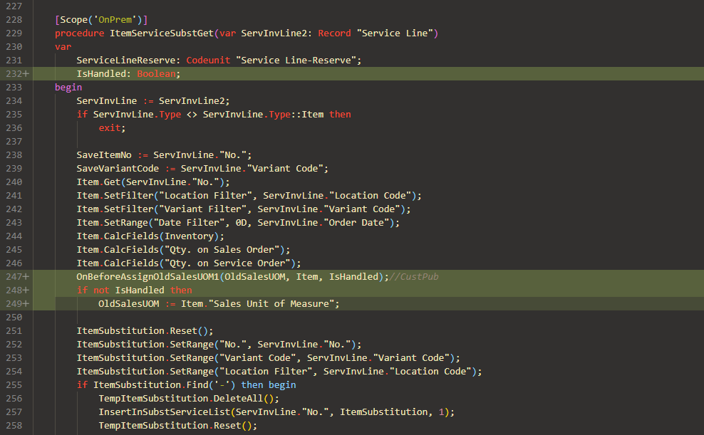 [Event Request] codeunit 5701 "Item Subst." - ItemServiceSubstGet · Issue #15687 · microsoft ...