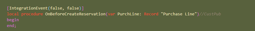 [Event Request] codeunit 99000834 "Purch. Line-Reserve" - CreateReservation · Issue #15693 ...