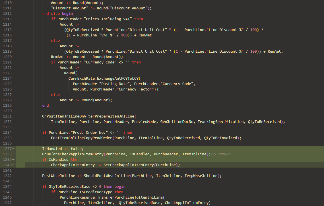 [Event Request] codeunit 90 "Purch.-Post" - PostItemJnlLine · Issue #15699 · microsoft ...