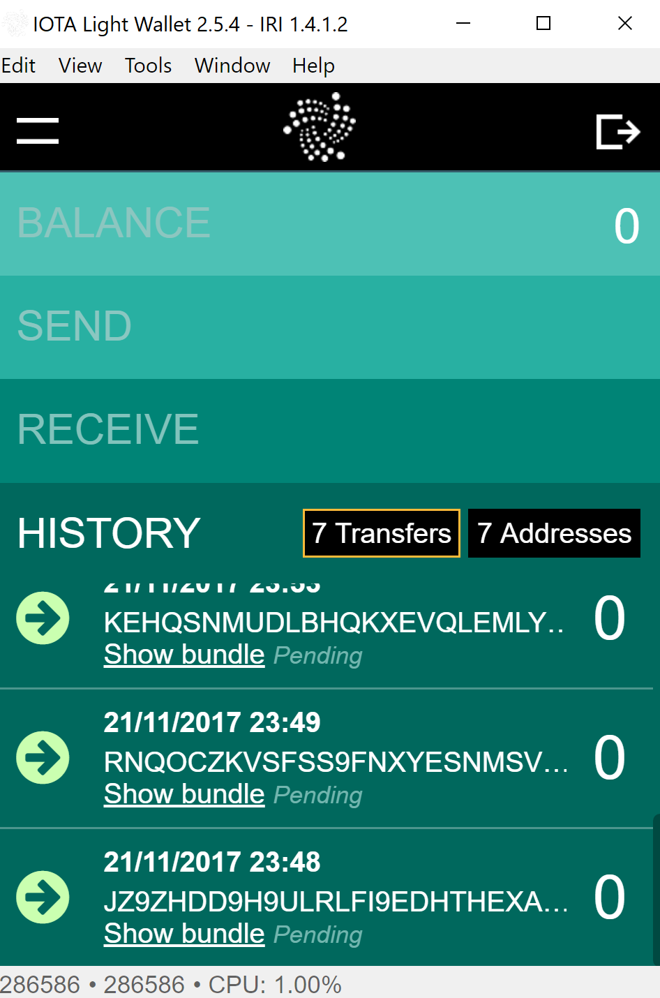 2.5.4 Wallet Missing IOTA · Issue #490 · iotaledger-archive/legacy-wallet-use-trinity-wallet ...