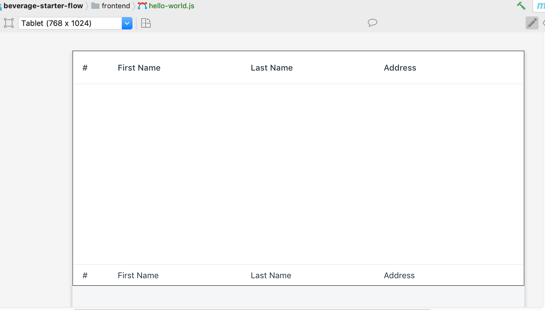 Patterns with data do not loading data in the edit mode · Issue #2051 · vaadin/designer · GitHub