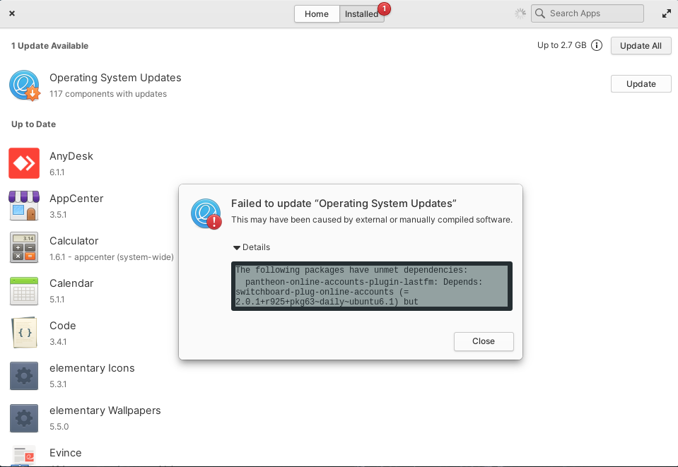 Failed to update “Operating System Updates” in EOS 6 Beta · Issue #1540 ...