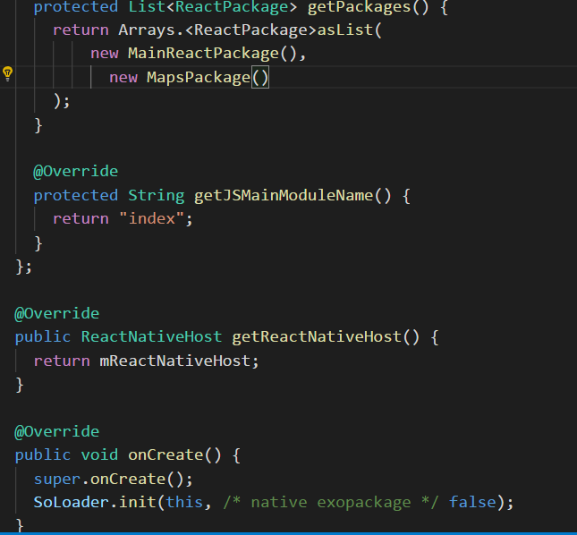 Native component for "AIRMap" does not exist' on IOS · Issue #2064 · react-native-maps/react ...