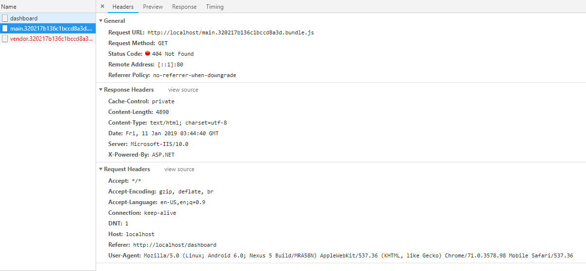 Ud Not Loading In Iis Application Under Default Web Site · Issue 548