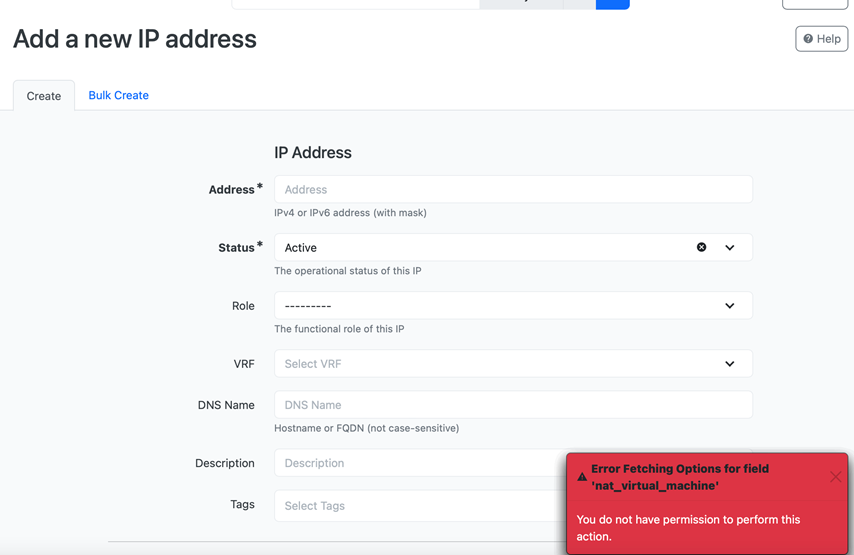 Error fetching fields · Issue #7277 · netbox-community/netbox · GitHub