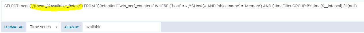Influxdb Query Editor Always Adds Double Quotes Around Field Name · Issue 17074 · Grafana 