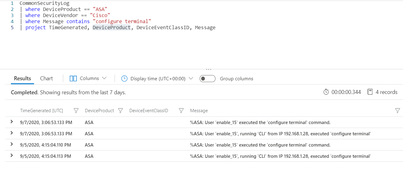 Cisco ASA missing DeviceEventClassID · Issue #1245 · microsoft/OMS-Agent-for-Linux · GitHub