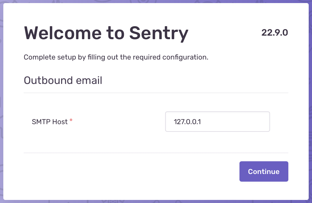 SMTP configuration working unexpectedly · Issue #1748 · getsentry/self-hosted · GitHub