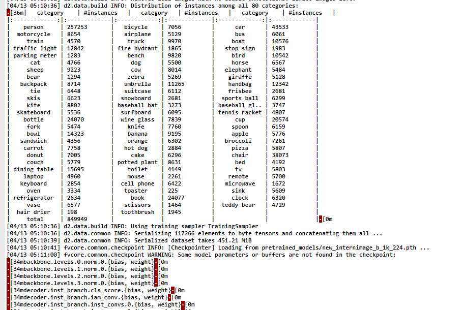 the result is bad when use internimage as my backbone · Issue #85 · OpenGVLab/InternImage · GitHub