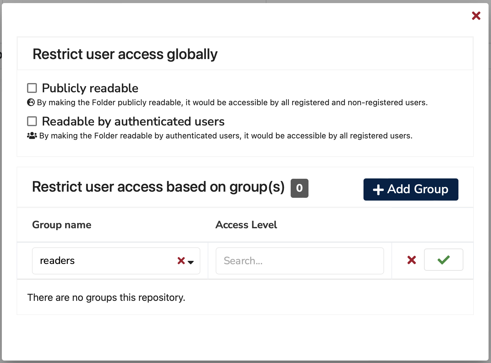 Group roles do not appear in 'User & Group Access' modal · Issue #755 · MauroDataMapper/mdm-ui ...