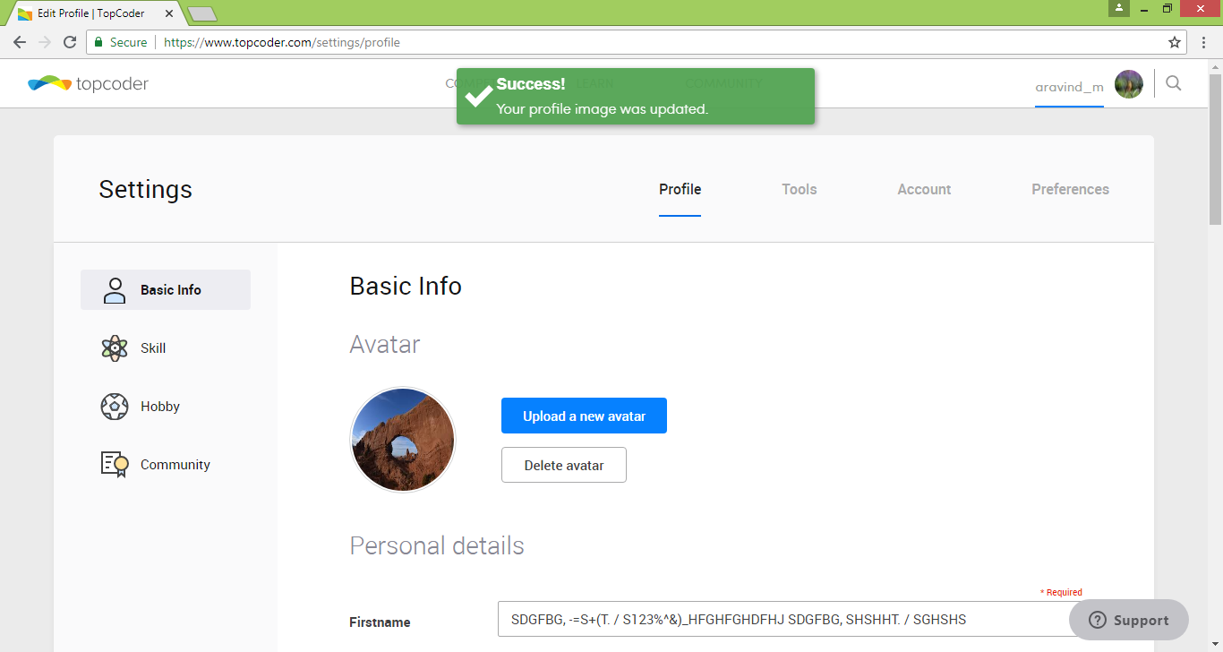 User Added Successfully Message Add A Success Submit Action To A Form